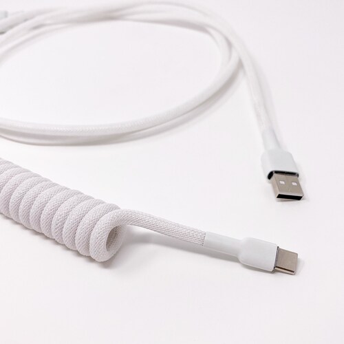Custom Coiled Keyboard USB Cable - Etsy