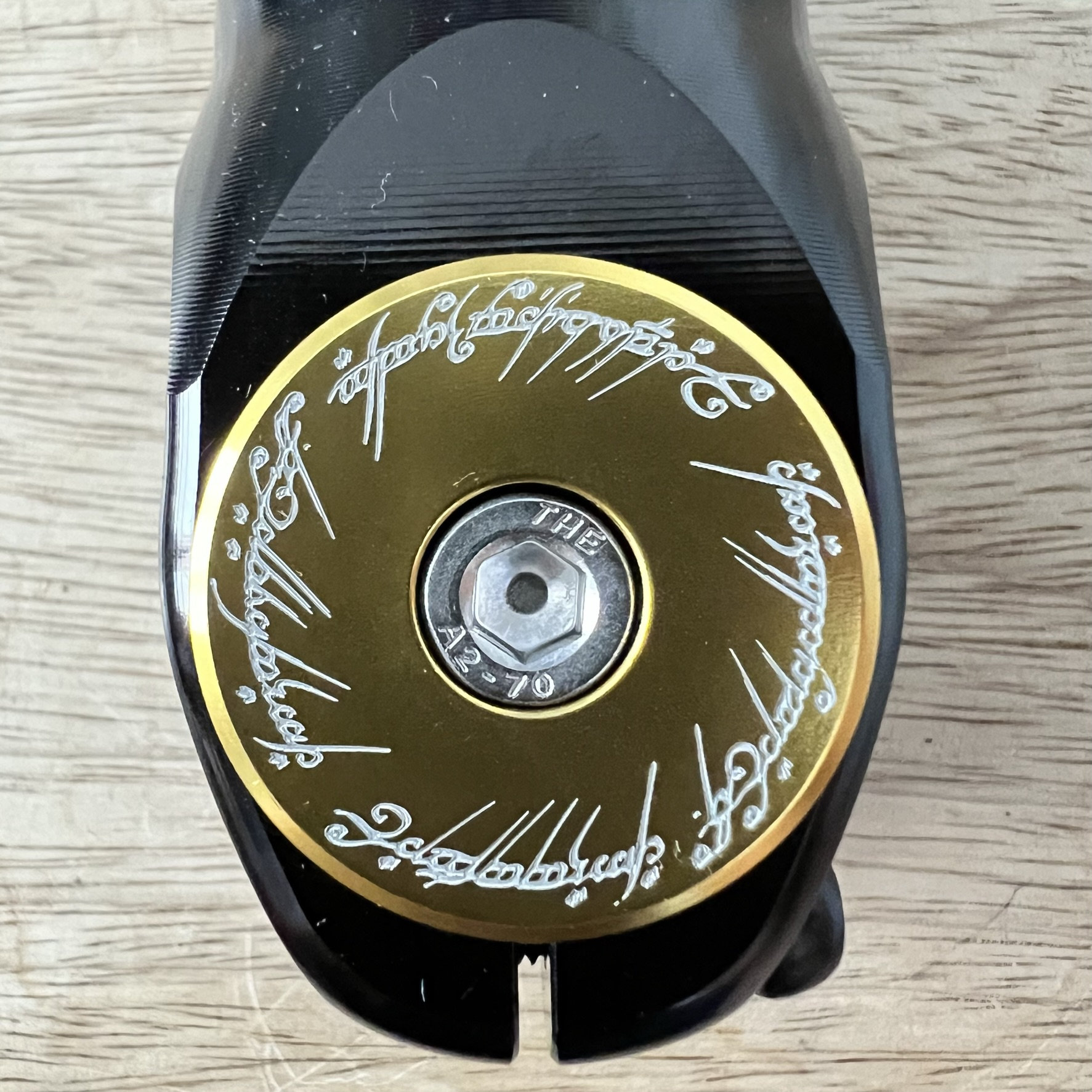 Rule Them All LOTR Ring Script Inscription - Etsy