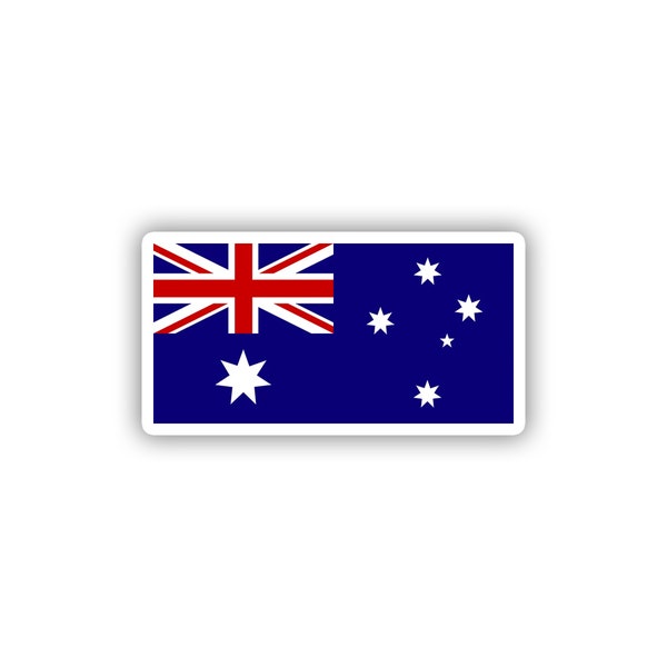 Australian Flag Sticker - Etsy