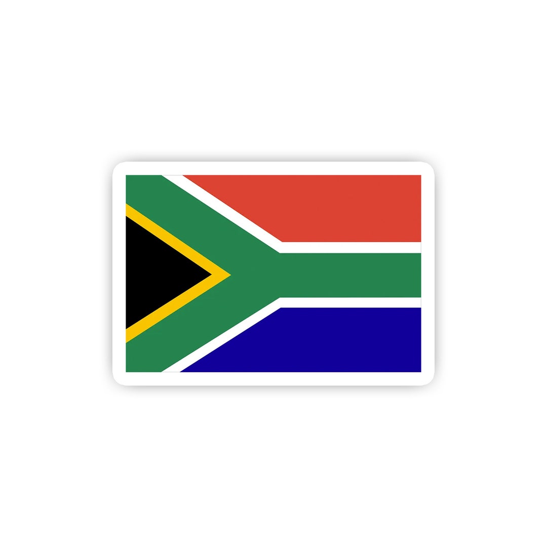 South African Flag Sticker - Etsy