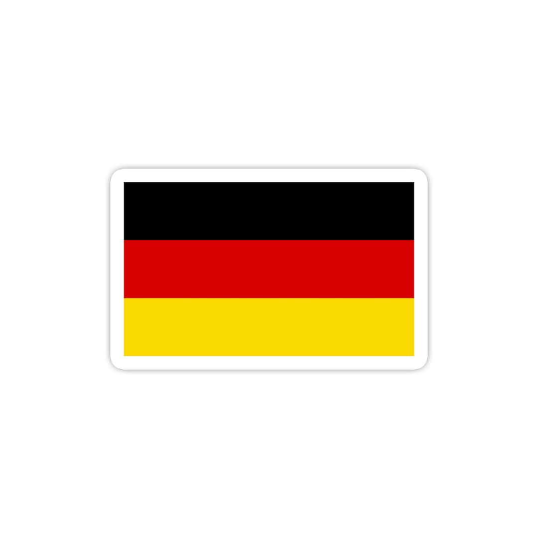 Germany, German Flag Sticker - Etsy