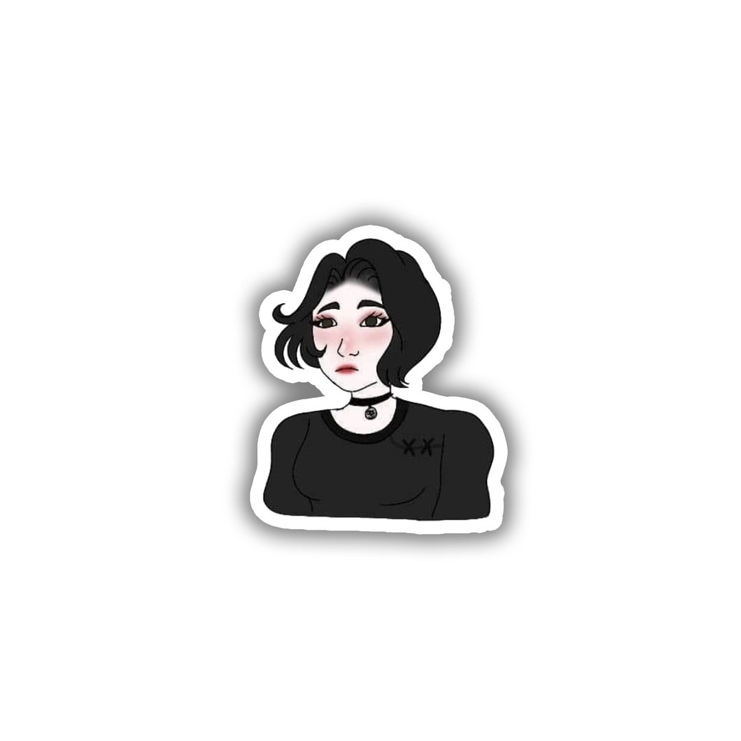 Doomer Girl Sticker - Etsy