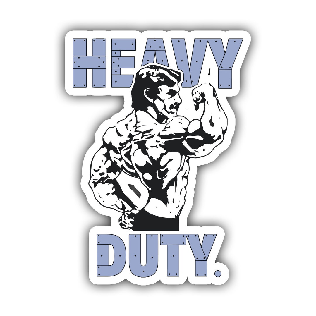 Mike Mentzer Heavy Duty Sticker - Etsy