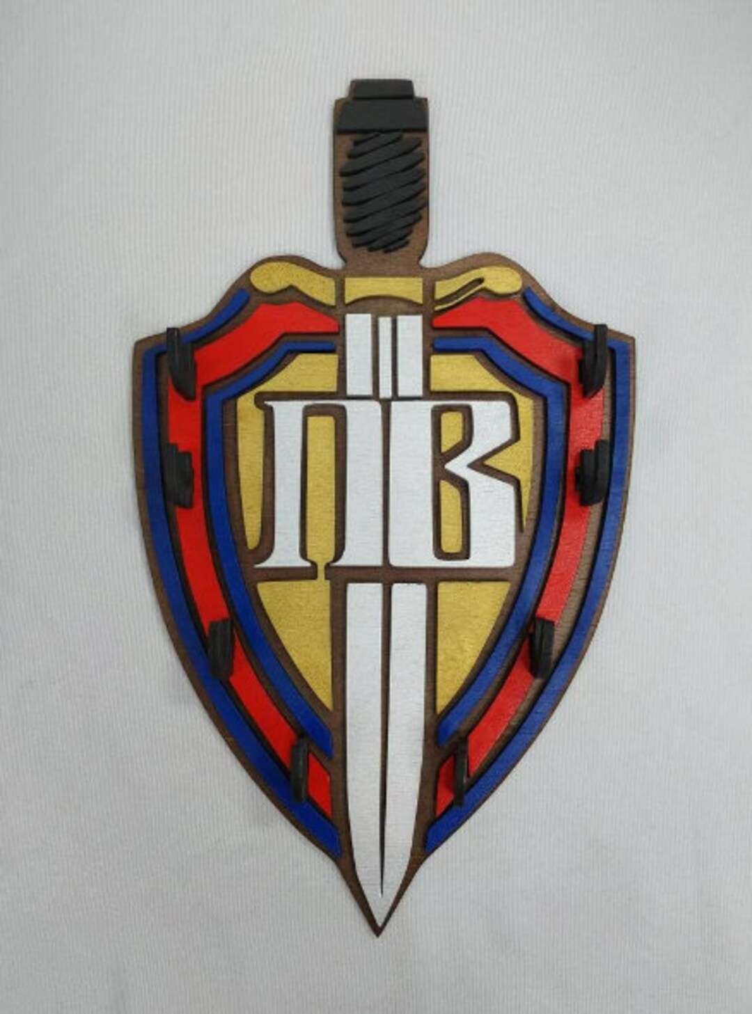 Digital Download Laser Cut Sword and Shield Key Holder - Etsy