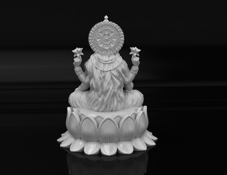 Laxmi JI STL Digital File for 3D Printing Laxmi Mata - Etsy