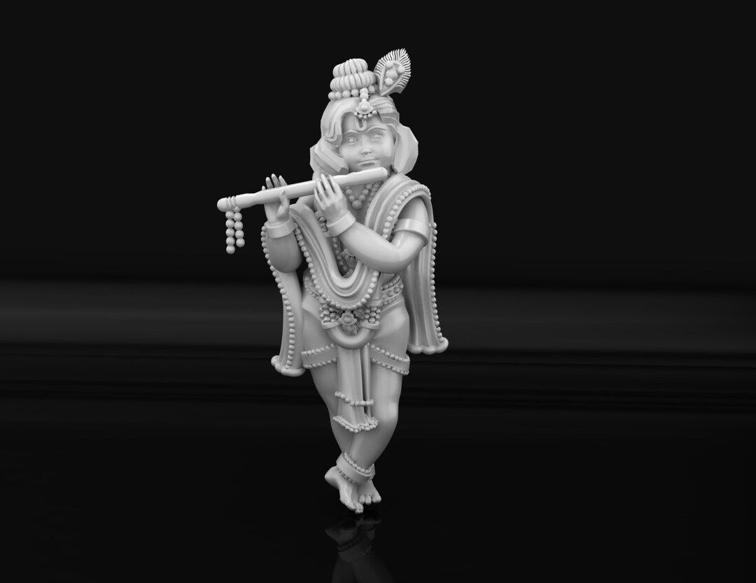 Bal Krishana Digital STL File 3d Printed File - Etsy