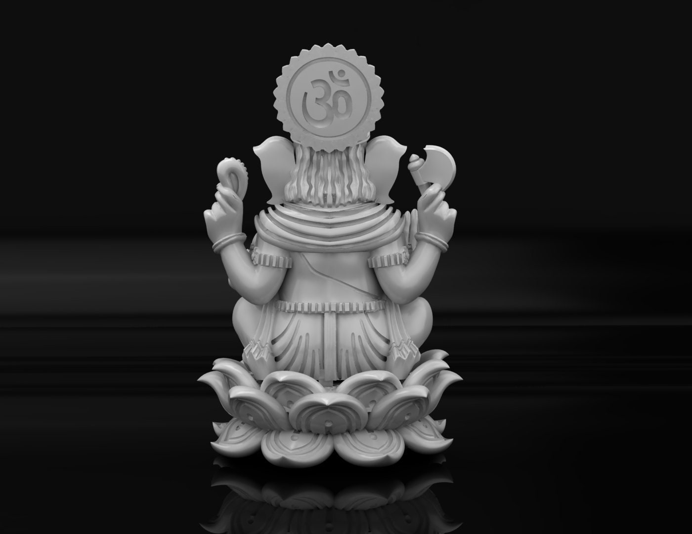 Ganesha Ganpati Ganesh Ji STL Digital File for 3D Printing - Etsy Australia