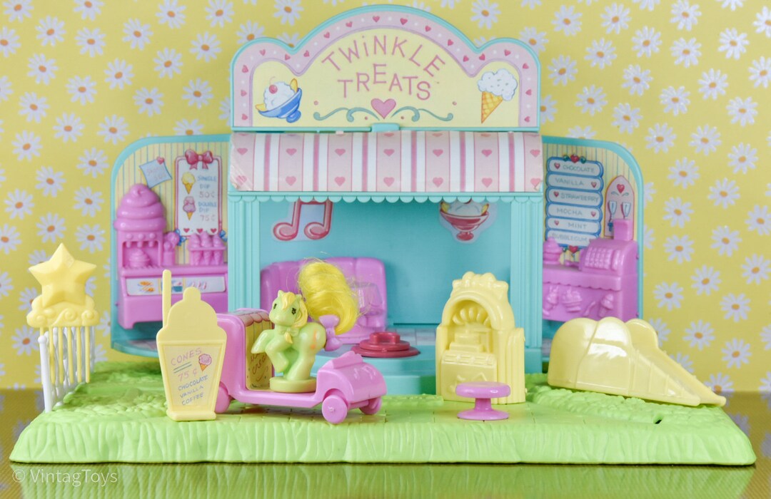 My Little Pony G1 Petit Pony Twinkle Treats Ice Cream Shoppe - Etsy