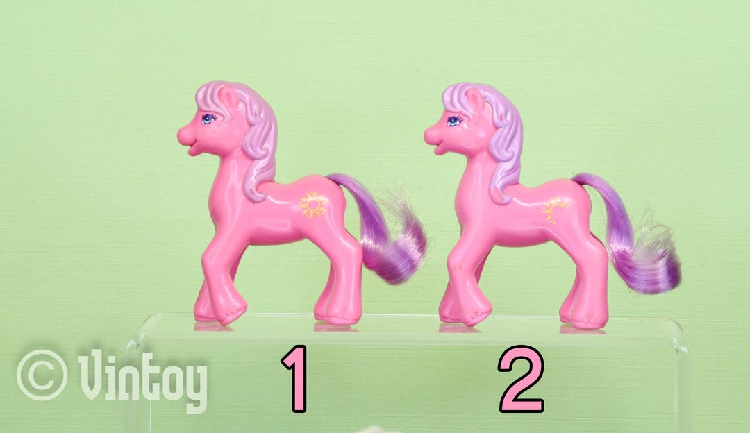 Vintage My Little Pony G2 Sunsparkle Sundance PC Game Promotional ...