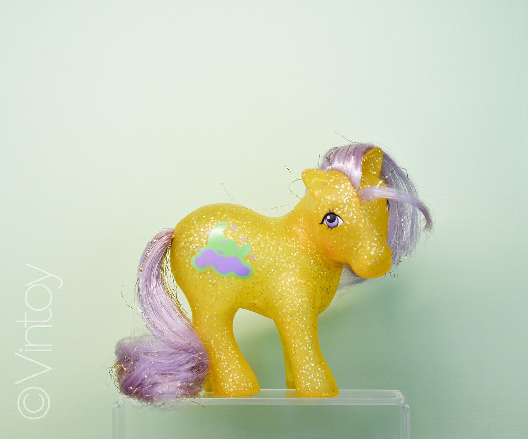 Vintage My Little Pony G1 Napper Glitter - Etsy