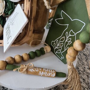 Spring Bunny Tier Tray Decor Bundle Set Farmhouse Decor - Etsy