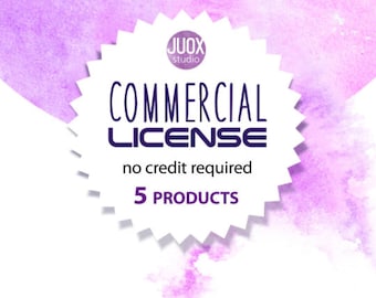 20 Basic Commercial Licenses Bundle for Commercial Use of Patterns ...