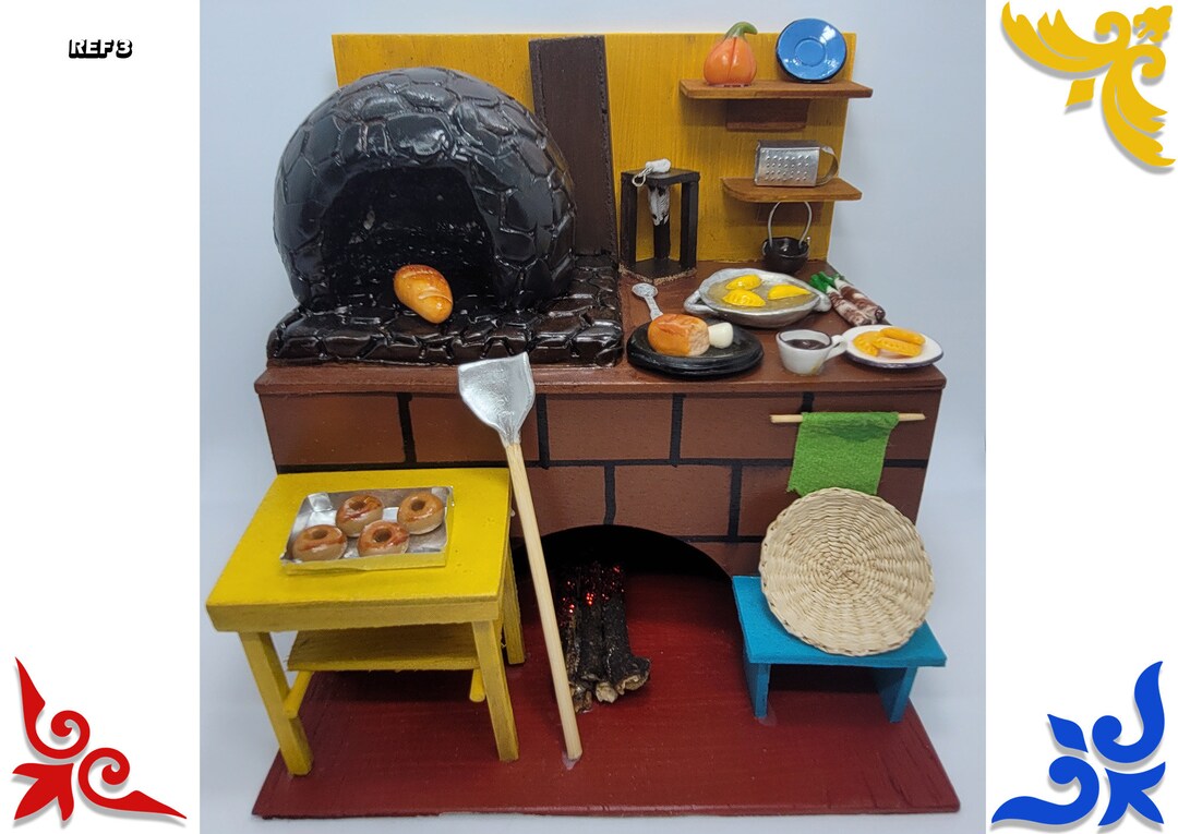 Artisanal Colombian Miniature Kitchen - A Captivating Culinary Treasure ...