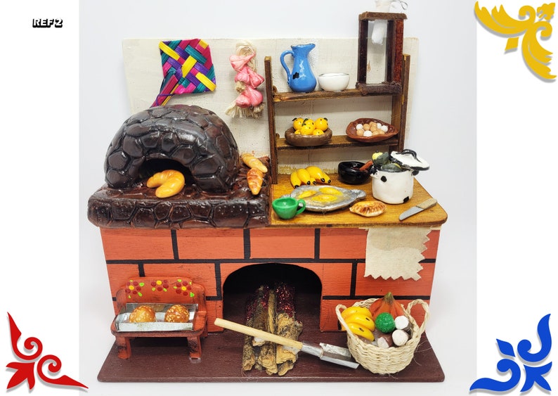 NEW Colombian Heritage Miniature Kitchen - Authentic Colombian Culinary ...