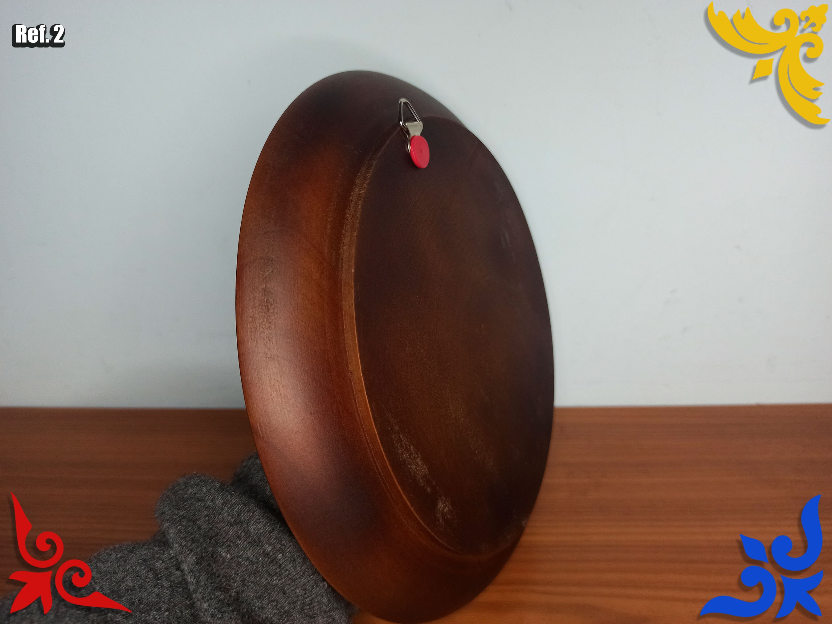 Colombia Wood Decor Colombian Art Handmade Wood Plate Folk Souvenir ...