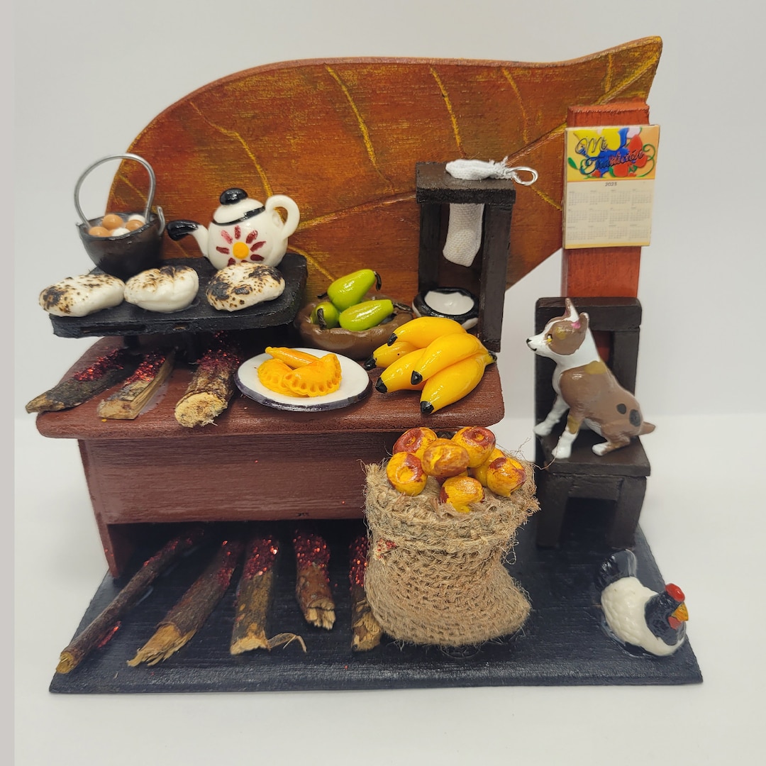 NEW Authentic Colombian Kitchen- Handmade Miniatures for Enthusiasts - Etsy