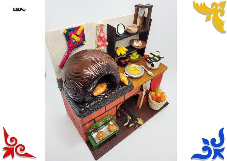 NEW Colombian Heritage Miniature Kitchen - Authentic Colombian Culinary ...