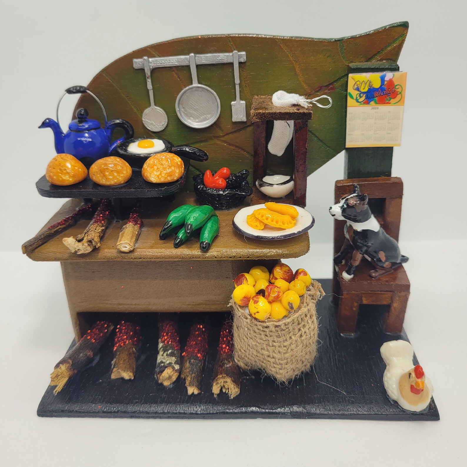 New Styles - Exquisite Handcrafted Colombian Miniature Kitchen - Etsy