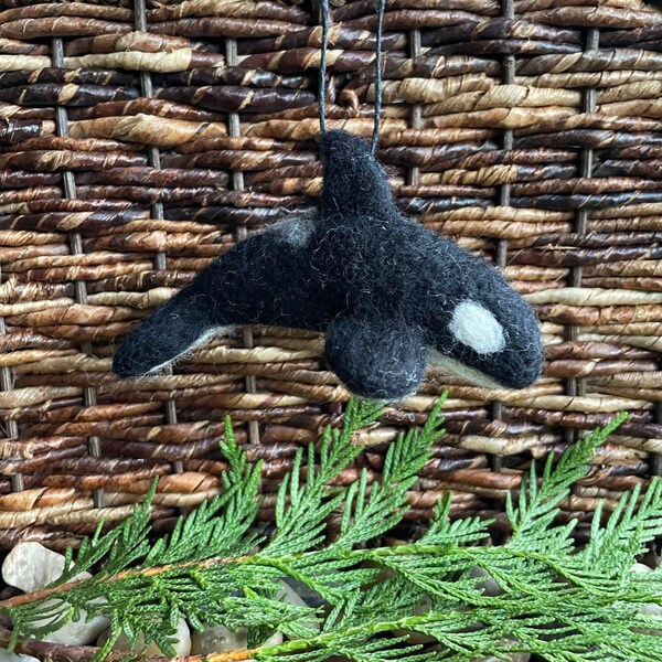Felt Orca - Etsy