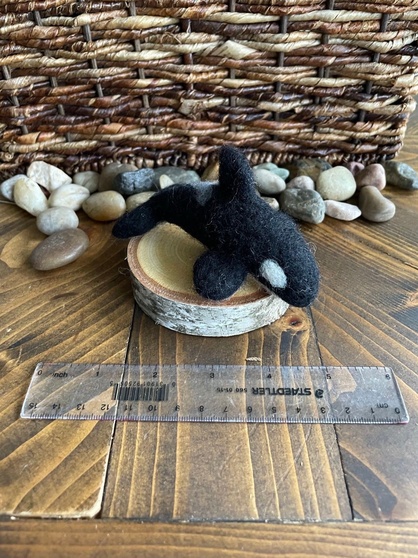 Needle Felted Orca Killer Whale Made to Order Orcinus Orca Wool ...