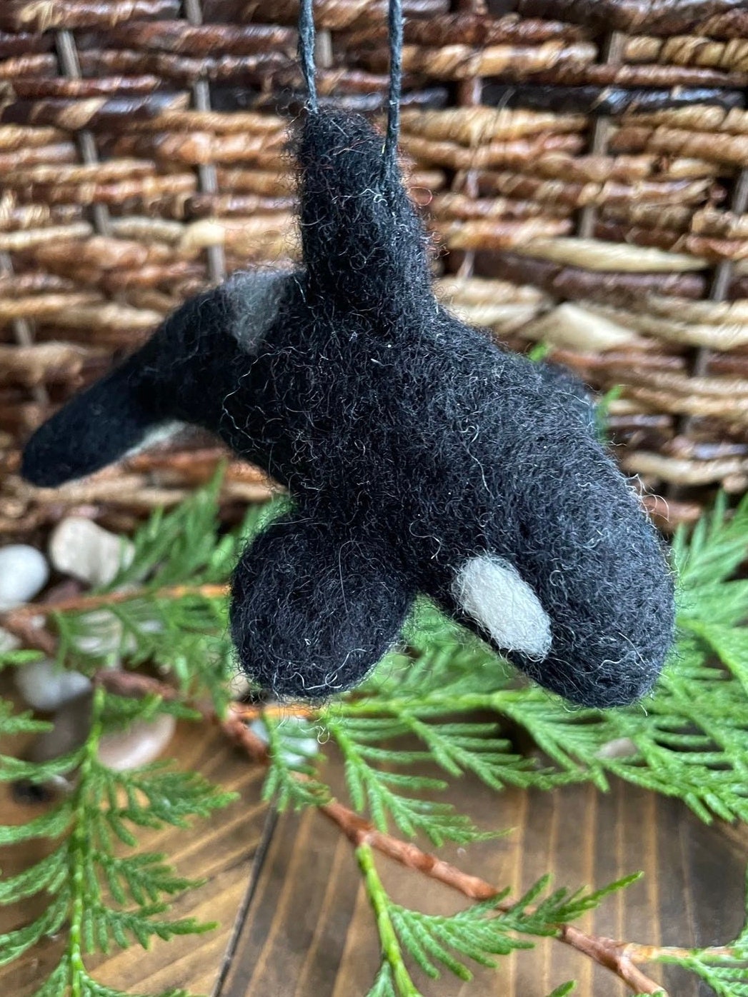 Needle Felted Orca Killer Whale Made to Order Orcinus Orca Wool ...
