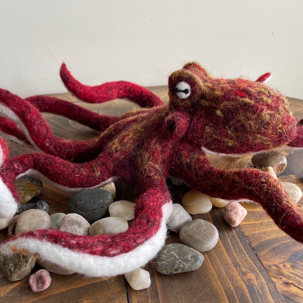 Needle Felt Octopus - Etsy
