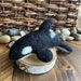 Needle Felted Orca Killer Whale Made to Order Orcinus - Etsy