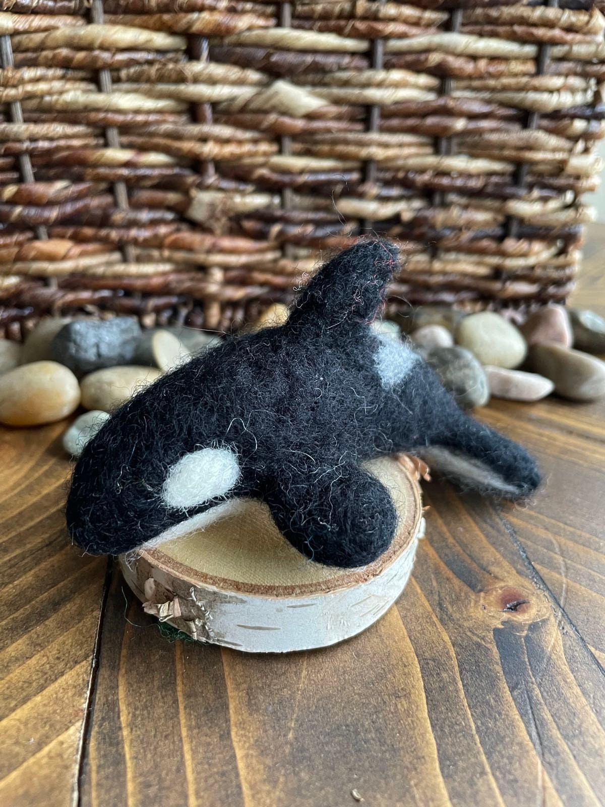 Needle Felted Orca Killer Whale Made to Order Orcinus Orca Wool ...