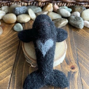 Needle Felted Orca Killer Whale Made to Order Orcinus Orca Wool ...