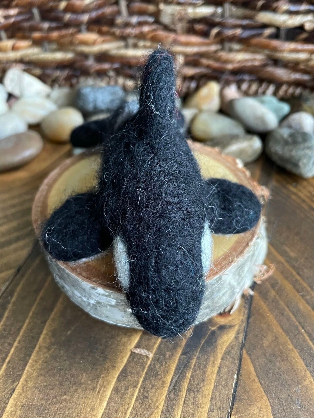 Needle Felted Orca Killer Whale Made to Order Orcinus Orca Wool ...