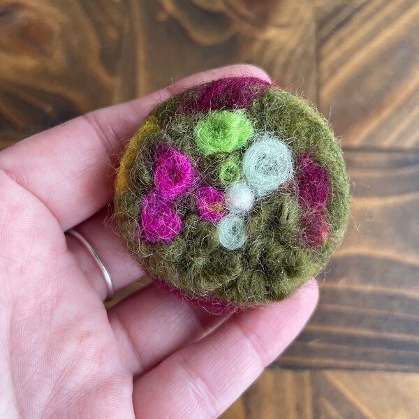 Needle Felt Brooch - Etsy
