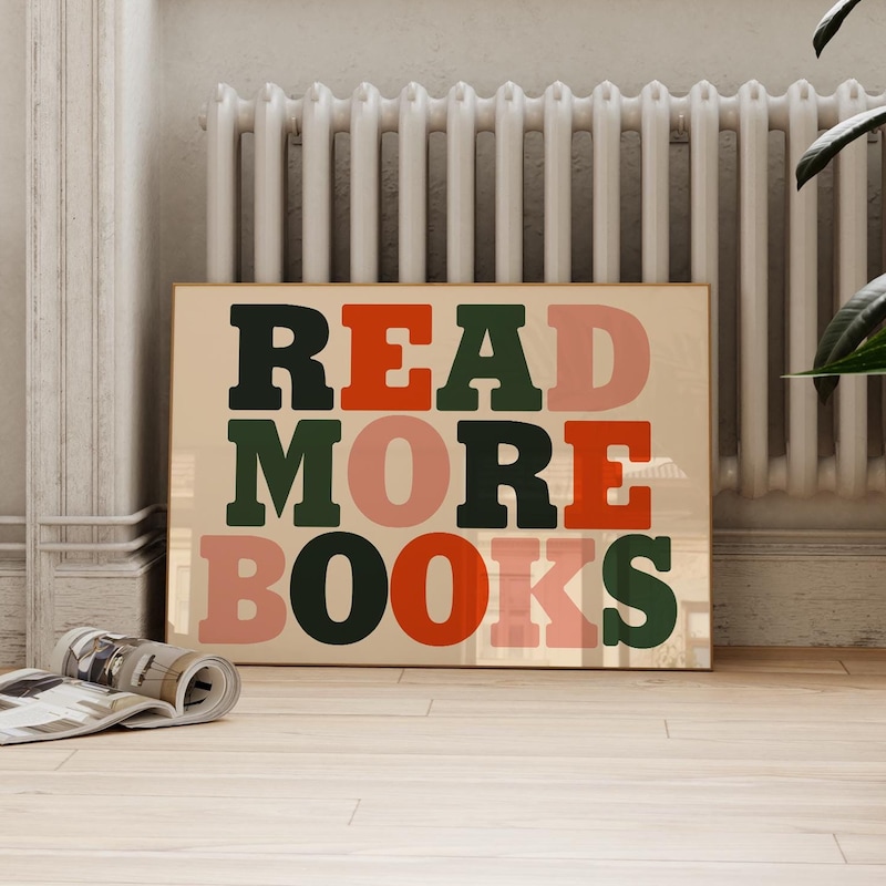 Library Black Wall Art - Etsy UK