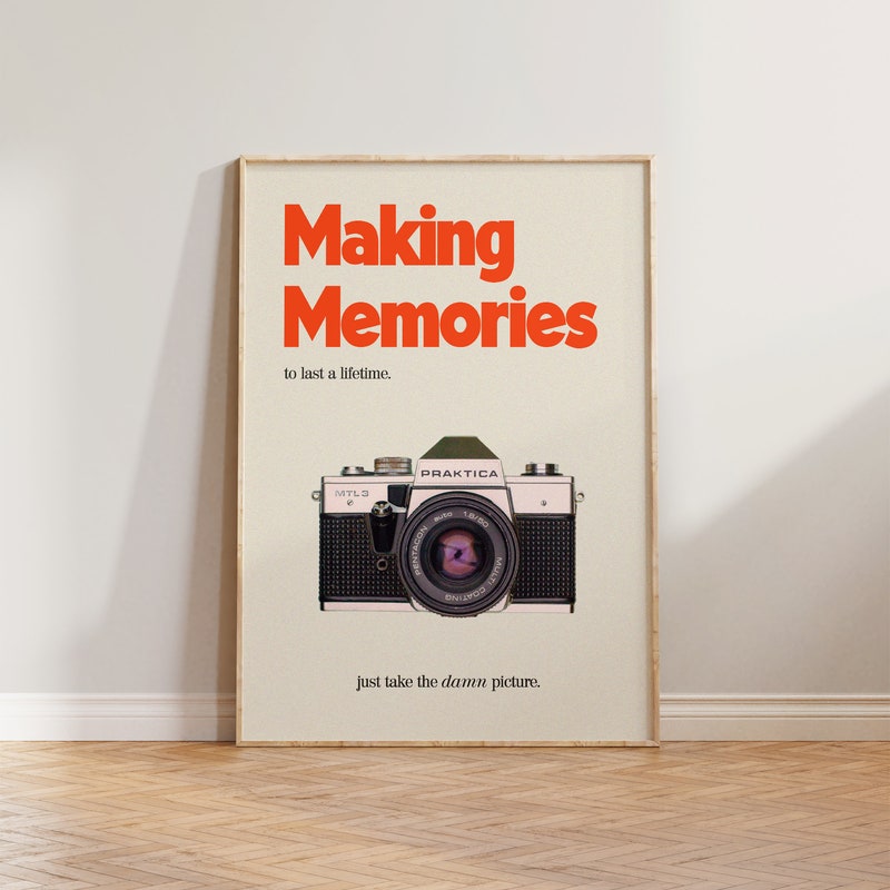 Camera Poster - Etsy