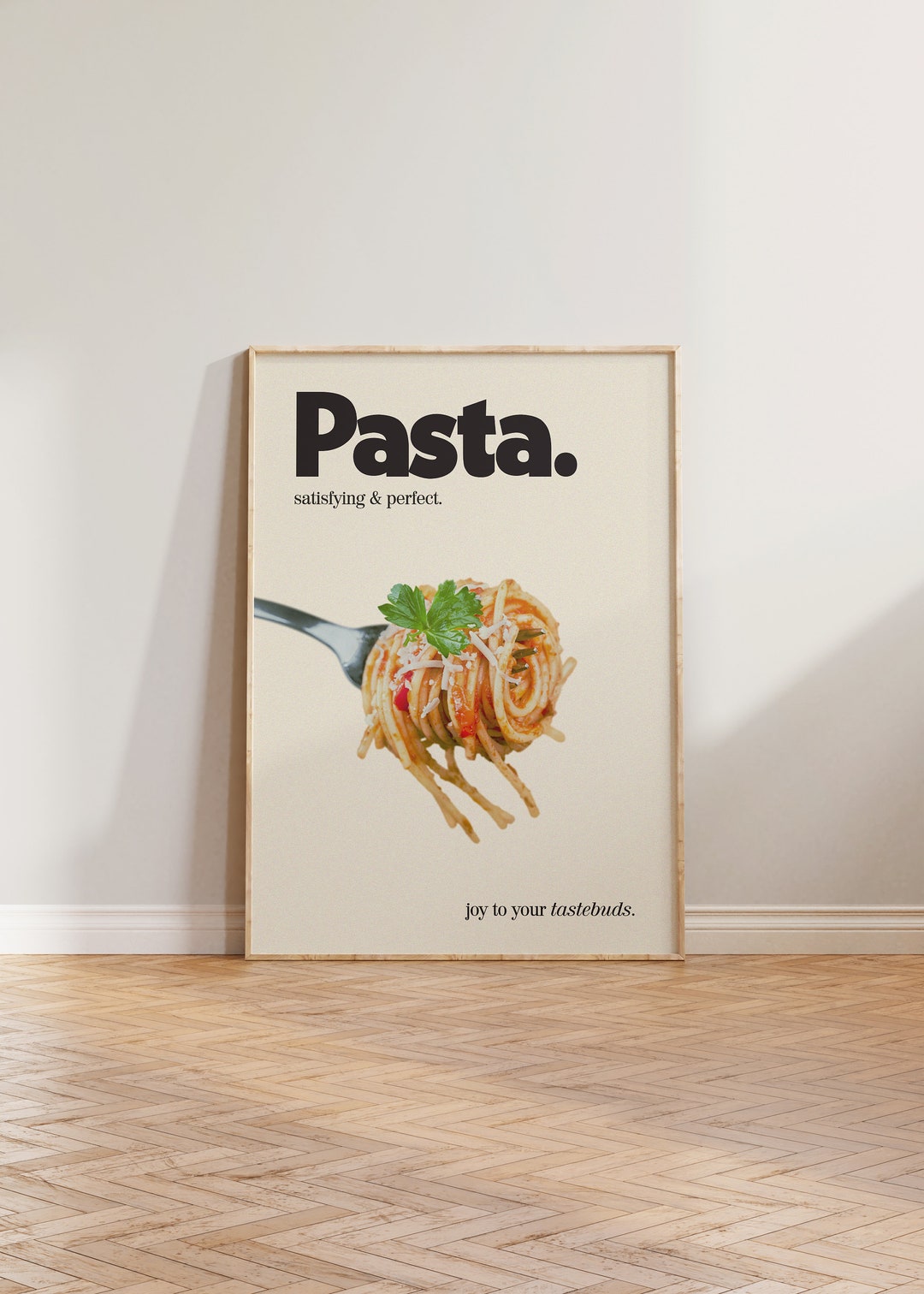 Kitchen Pasta Print, Retro Print, Kitchen Poster, Food Print, Dining ...