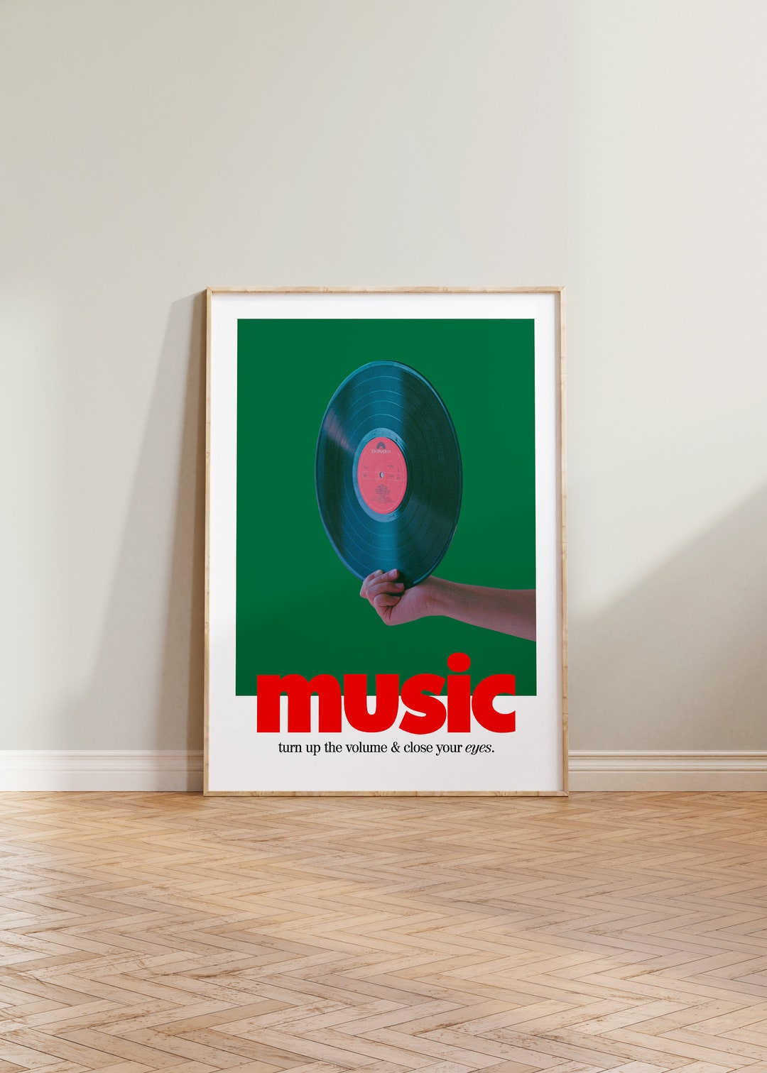 Retro Print, Music Print, Retro Wall Print, Music Poster, Retro Poster ...