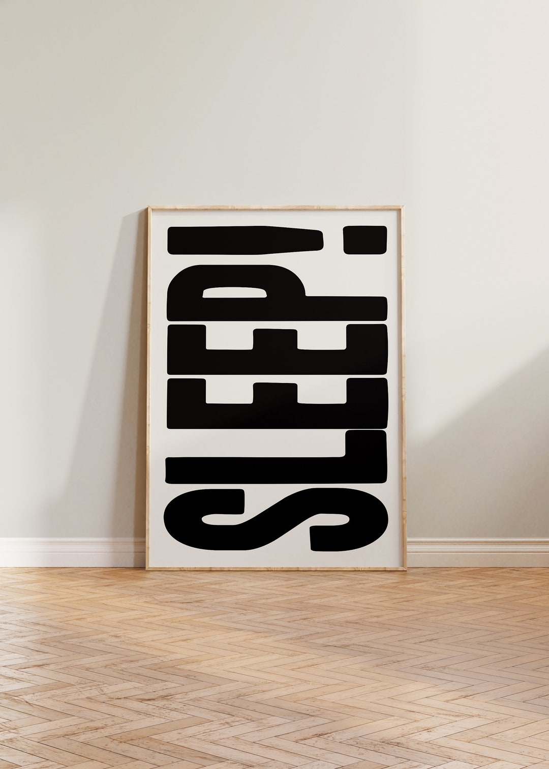 Bedroom Print Poster, Bold Print, Typography Print, Sleep Poster, Sleep ...