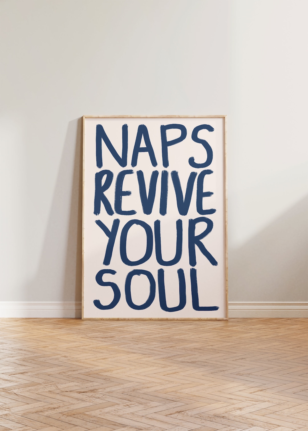 Bedroom Print Poster, Bedroom Wall Art, Naps Revive Your Soul Poster ...