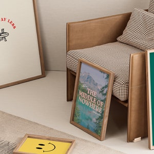 Retro Print, Retro Poster, Vintage Landscape Print, Retro Postcard ...