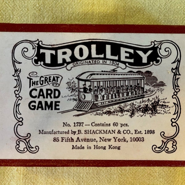 Vintage Trolley - Etsy