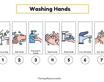 Visual Support Schedule - Etsy