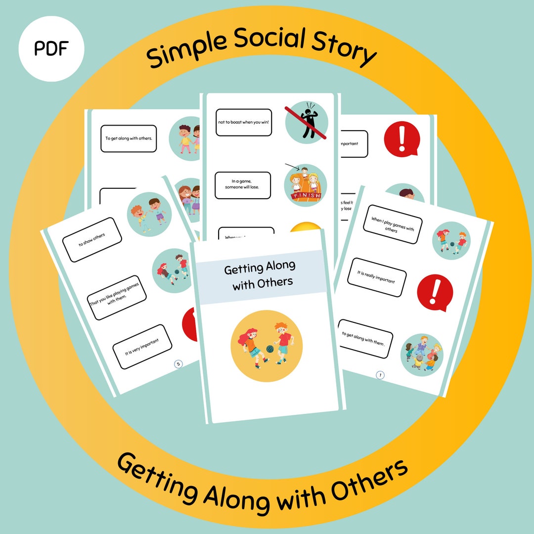 Getting Along With Others Social Story /learning and Behaviour Support ...