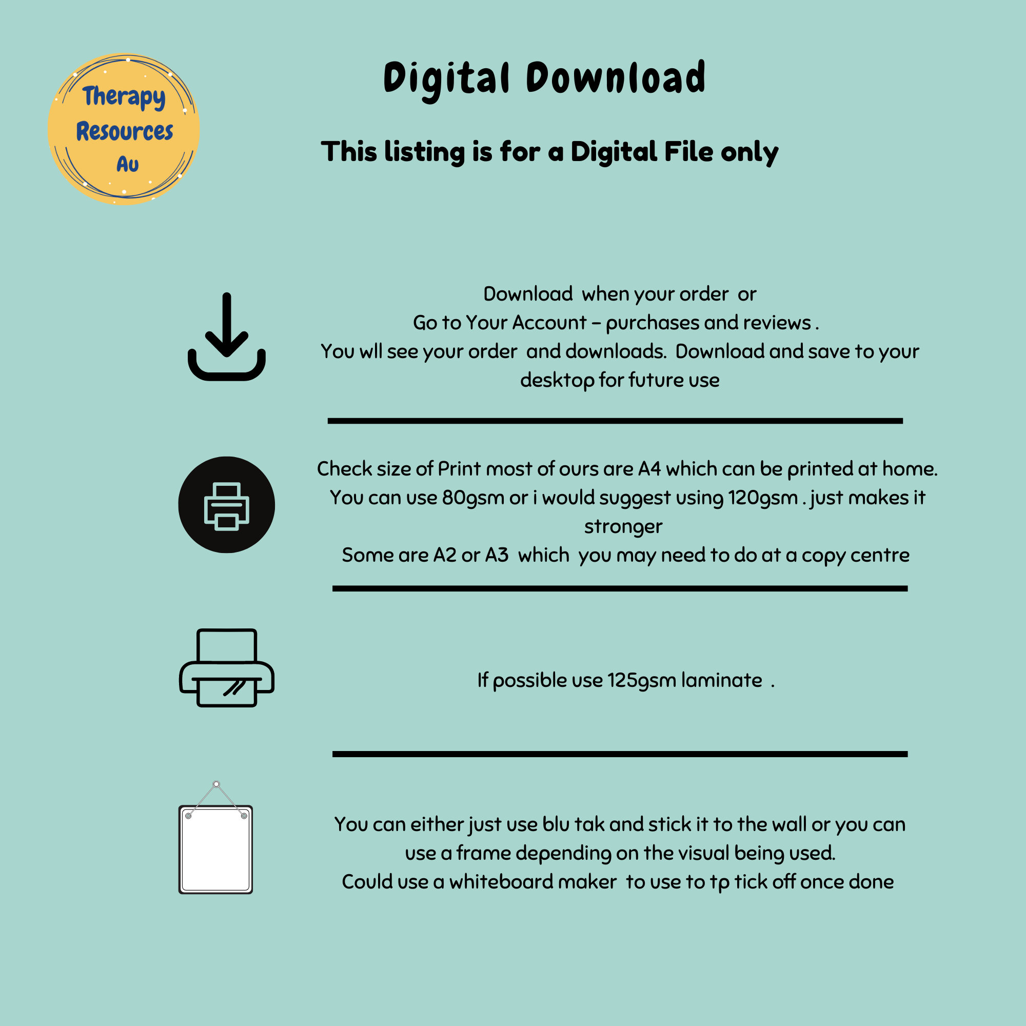 Hand Washing Sequence / Visual Schedule /picture Sequence/ ADL Visuals ...