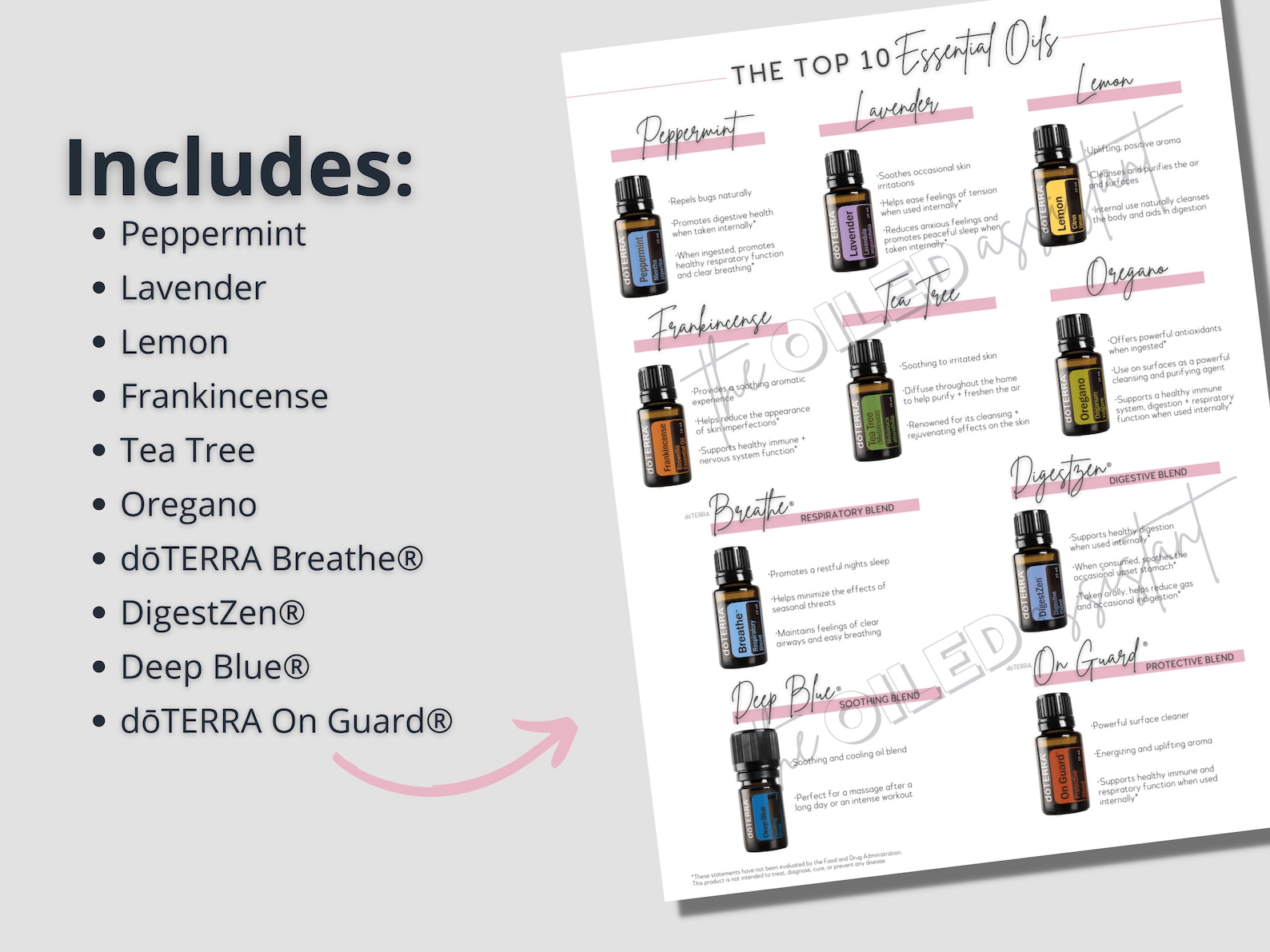 Top 10 Flyer Doterra Essential Oils Doterra Business Doterra Marketing ...