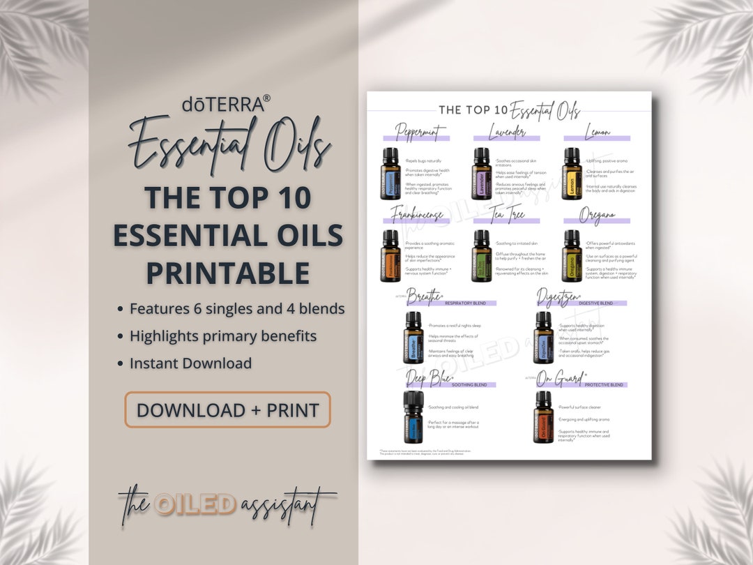 Top 10 Flyer Doterra Essential Oils Doterra Business Doterra Marketing ...