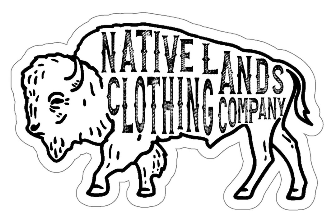 Bison Sticker Waterproof - First Nations, Canadian Aboriginal, Native ...