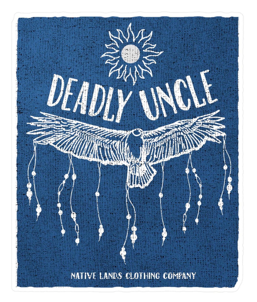 Deadly Uncle Hawk Vinyl STICKER First Nations Canadian Aboriginal ...