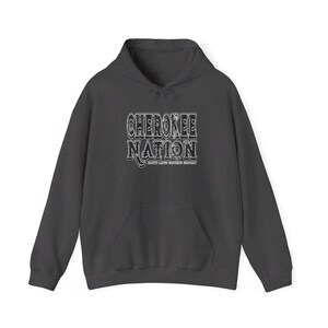 Cherokee Nation Hoodie Heavy Blend First Nations Canadian Aboriginal ...