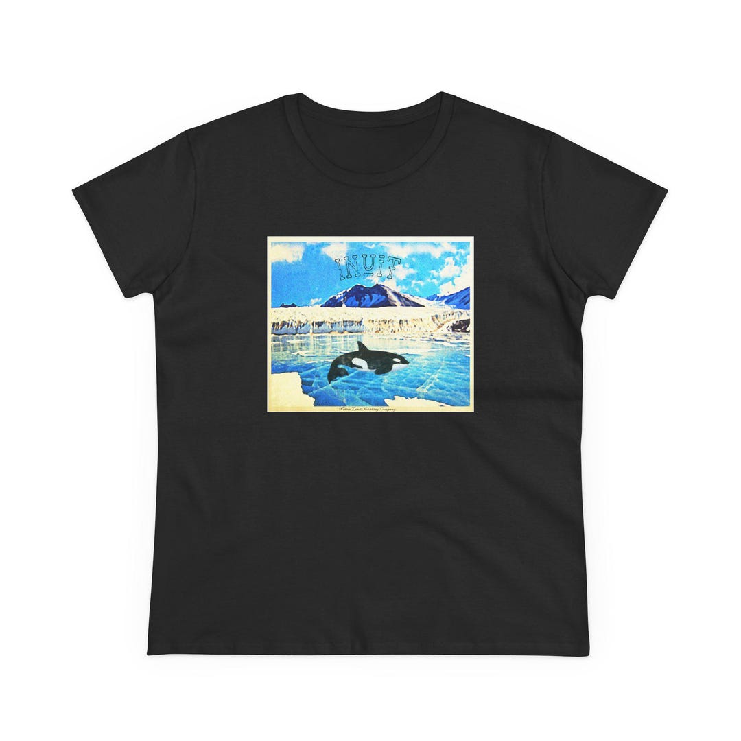 Womens Inuit Tribe Shirt Orca Cotton First Nations Canadian Aboriginal ...