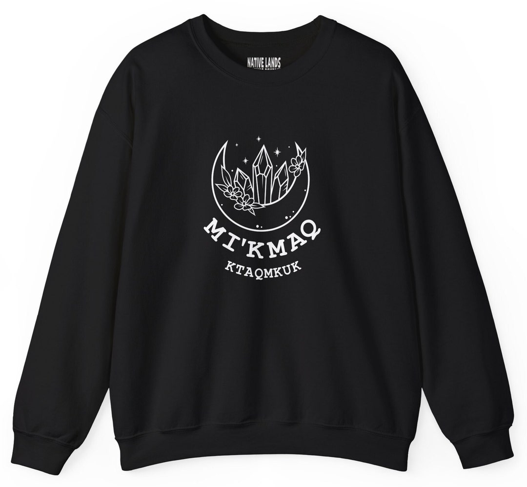Mi Kmaq Ktaqmkuk [newfoundland] Crystals Crewneck (personalized ...