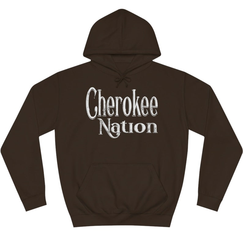 Cherokee Nation Hoodie PETA (front/back) - First Nations, Canadian ...